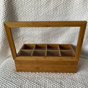 Storage & Organization | Natural Bamboo Display Case | Poshmark